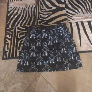 Hell Bunny | Skirts | Hell Bunny Voodoo Doll Print Skirt Size 3xl 2 Uk ...